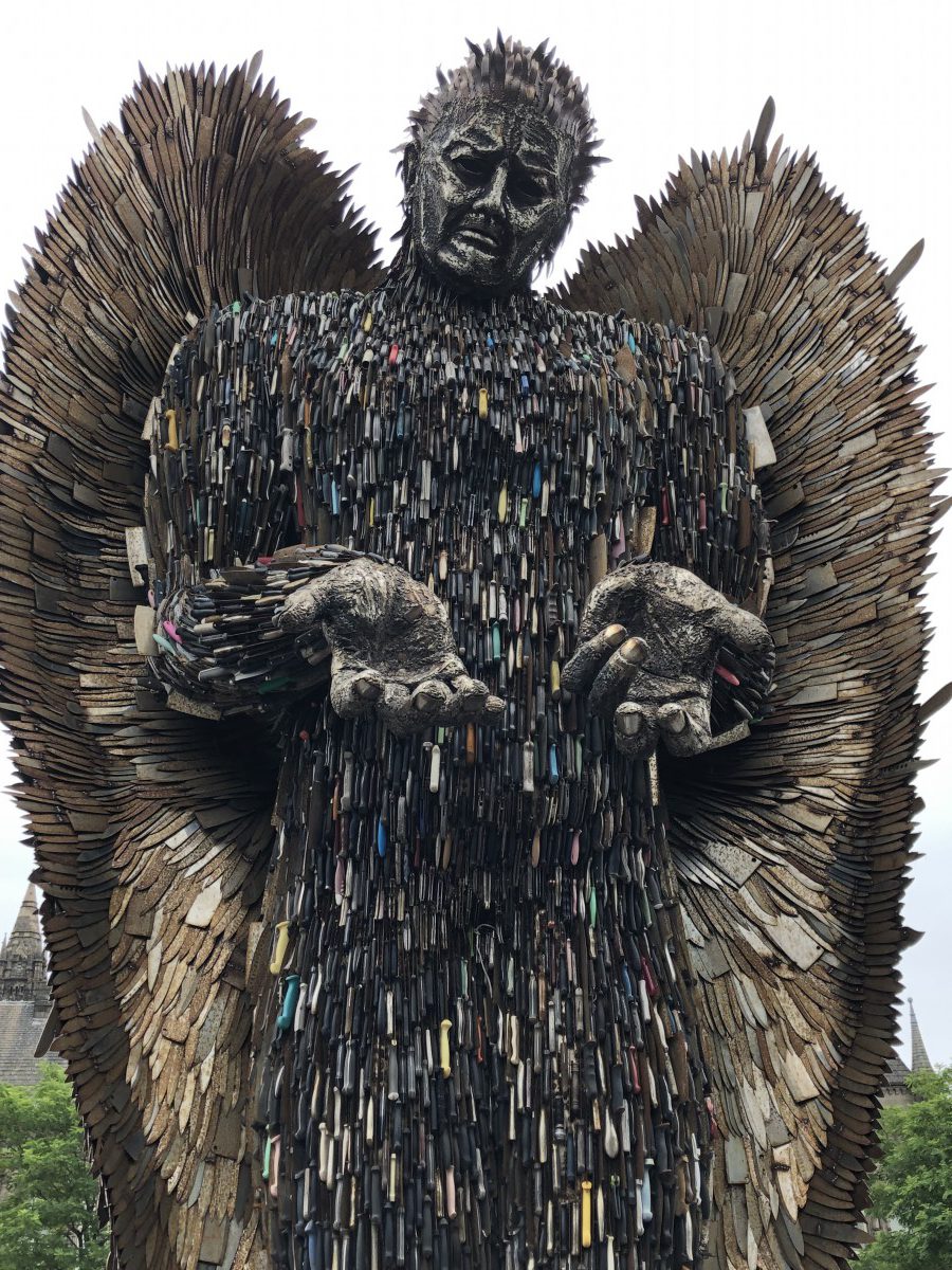 Students to create knife crime awareness sculpture from knives handed ...